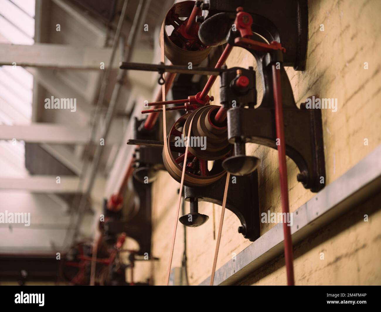 Belt driven machinery hi-res stock photography and images - Alamy