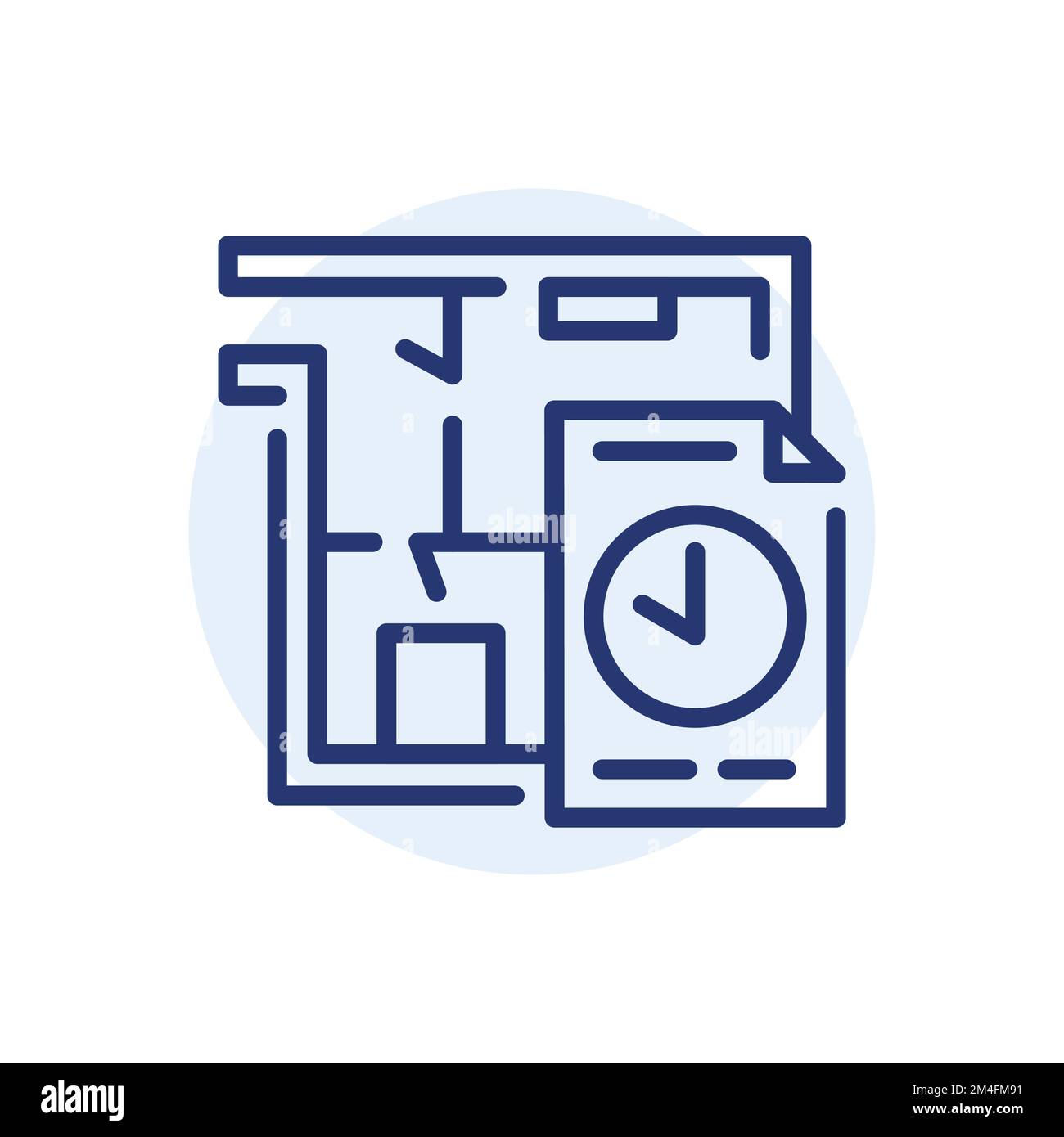 Apartment rental black line icon. Area living space. 24 hour rent ...