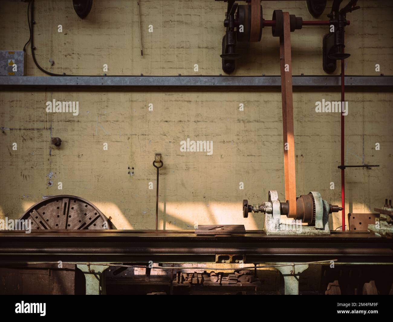 Belt driven workshop hi-res stock photography and images - Alamy