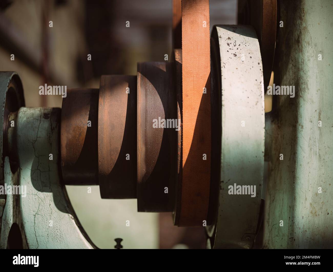 Belt driven workshop hi-res stock photography and images - Alamy