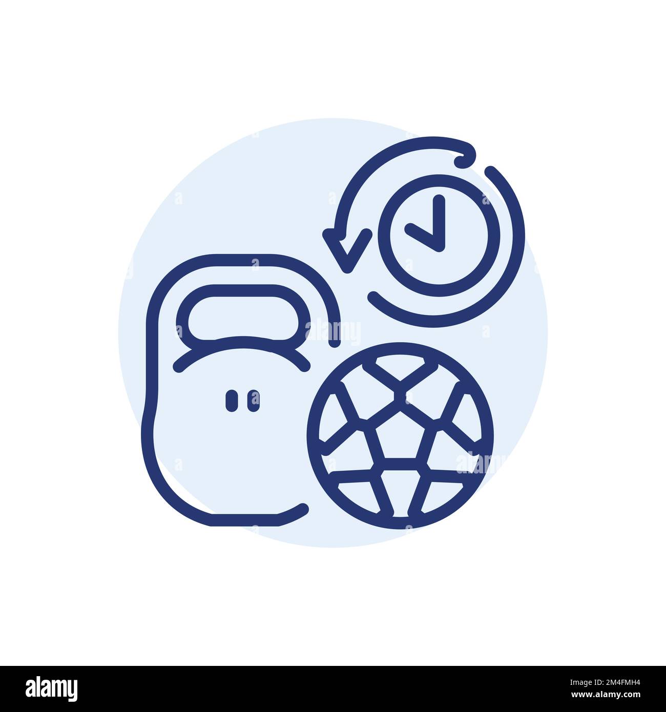 Sports clock Stock Vector Images - Alamy