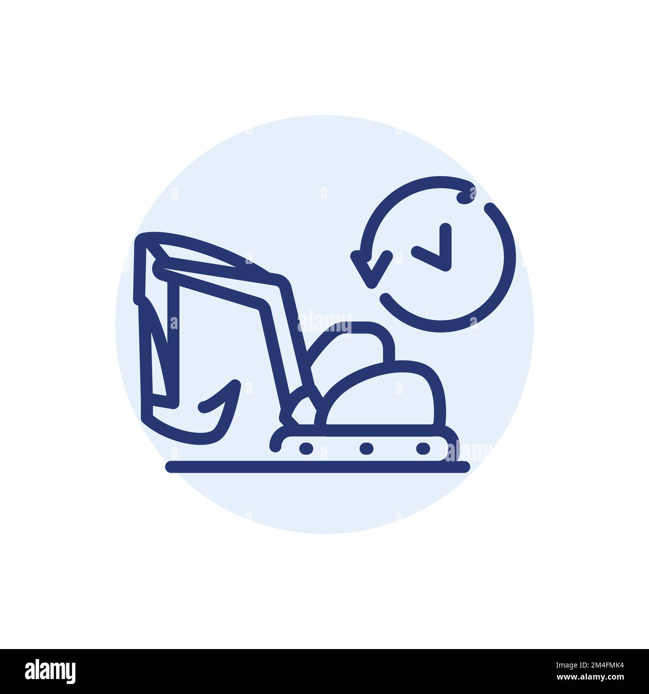 Earthmoving machine Stock Vector Images - Alamy