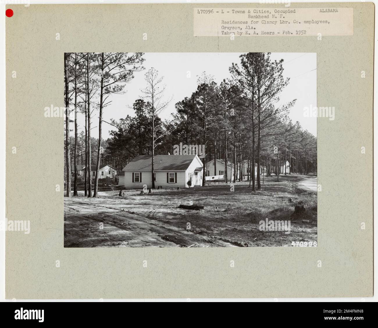 Towns and Cities: Occupied - Alabama. Photographs Relating to National ...