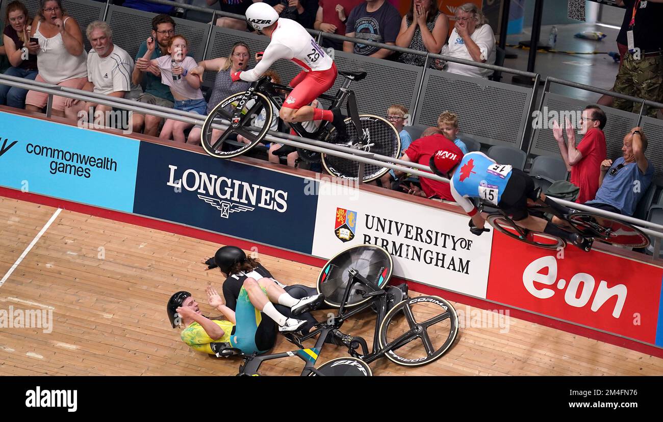 File photo dated 31-07-2022 of England's Matt Walls (no.29) goes over ...