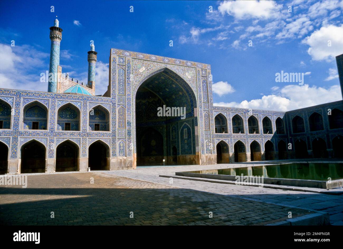One of the main gates of Imam-Mosque Stock Photo - Alamy