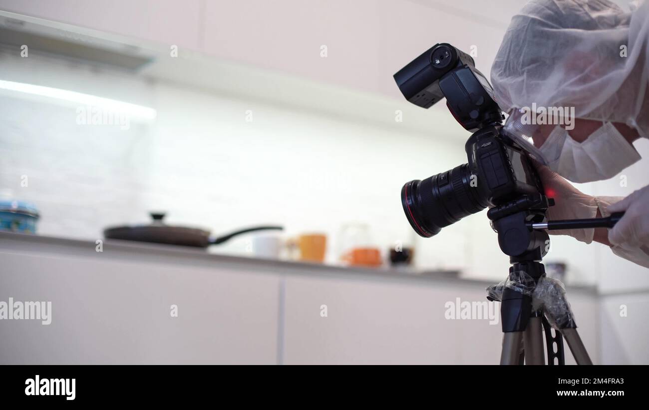 4k crime scene evidence camera hi-res stock photography and images - Alamy
