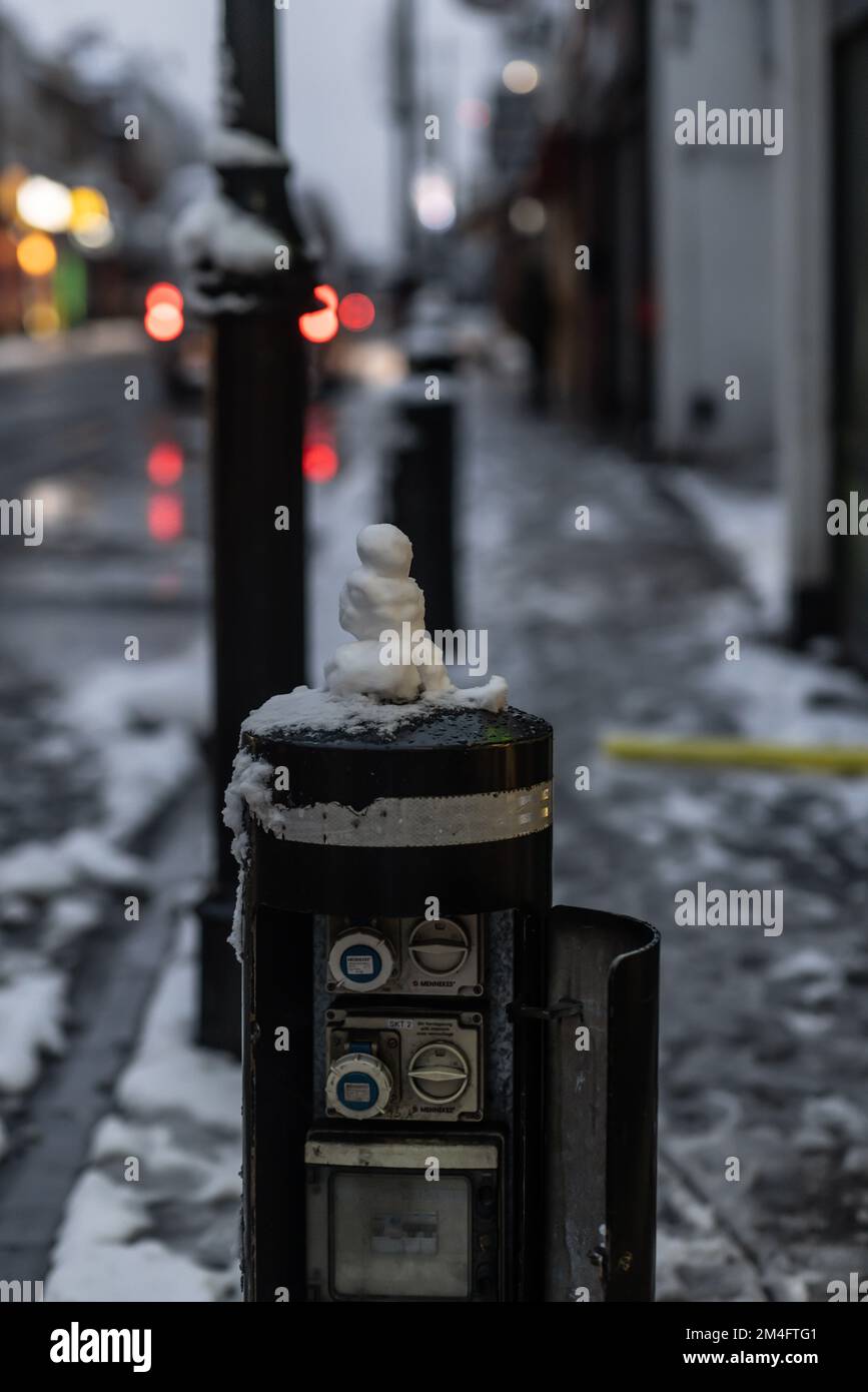 London in Winter The City Islington and Shoreditch Stock Photo - Alamy
