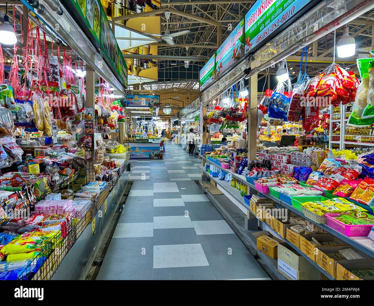 Bangkok, Thailand, "Thawi Watthana", Thonburi Market Place, Fresh Food ...
