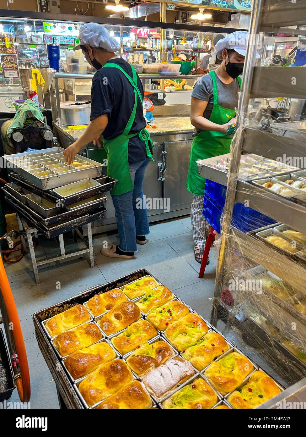 Bakery interior food shopping scene hi-res stock photography and images ...