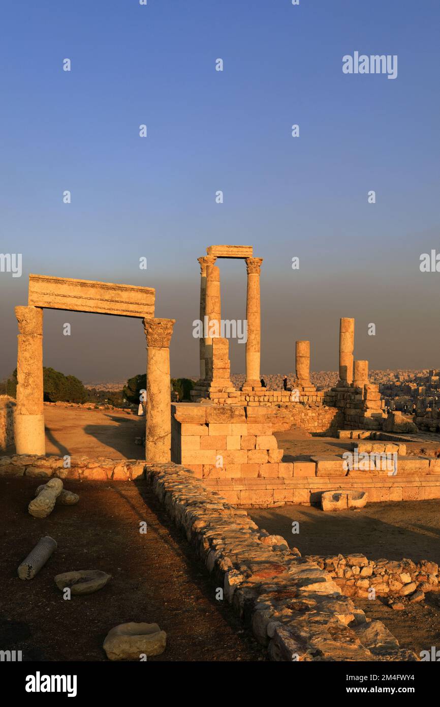 Sunset temple of hercules hi-res stock photography and images - Alamy