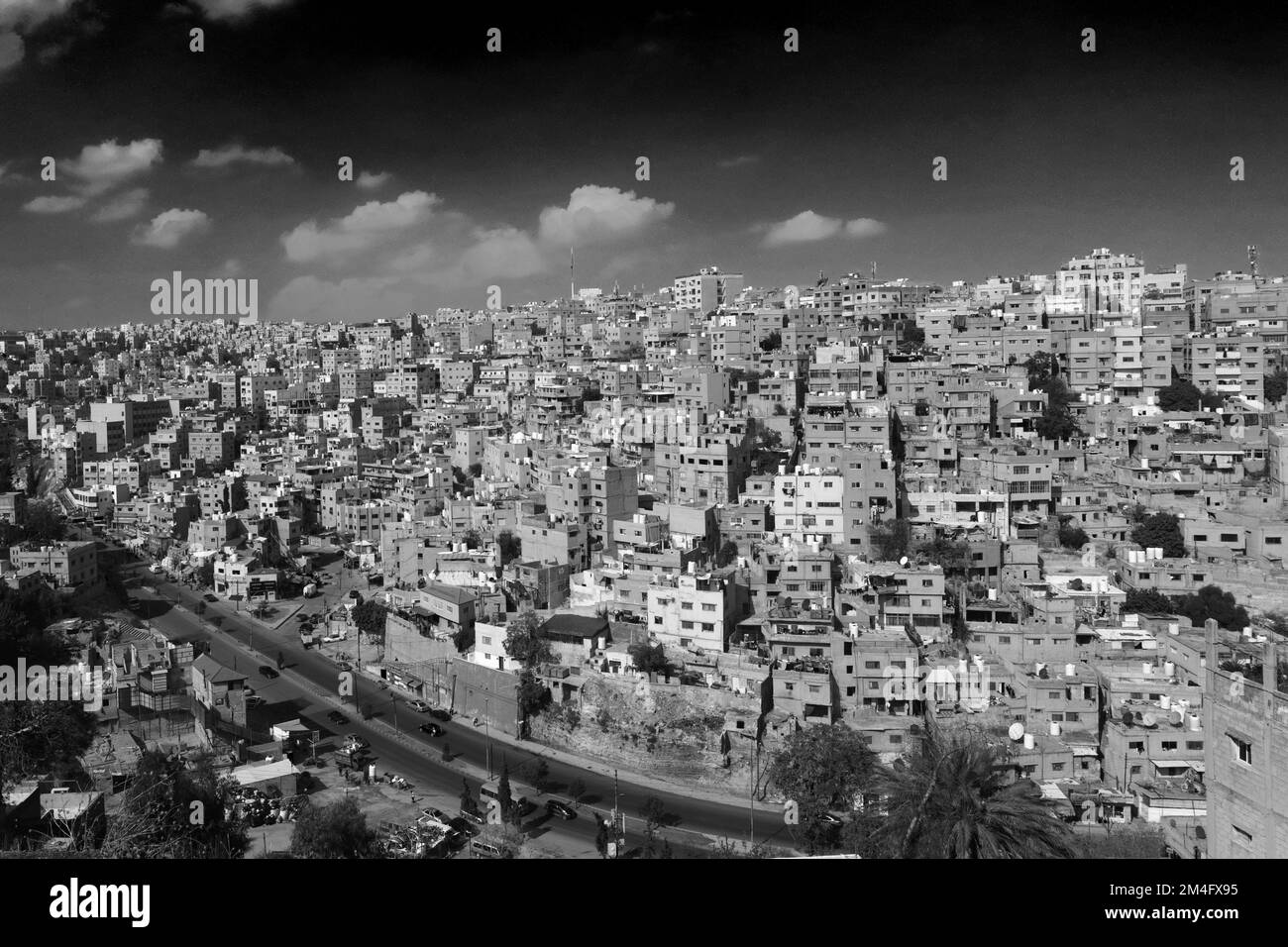 Amman street view Black and White Stock Photos & Images - Alamy