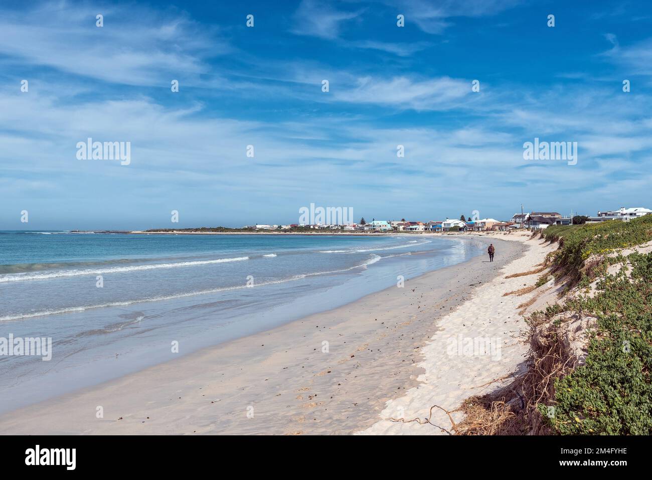 Struisbaai, South Africa - Sep 21, 2022: A beach scene in Struisbaai ...