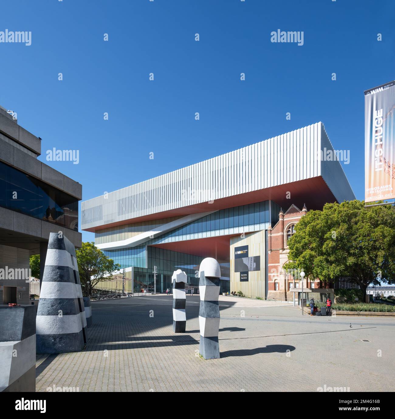 Perth, Australia - WA Museum Boola Bardip by OMA and Hassell Stock ...