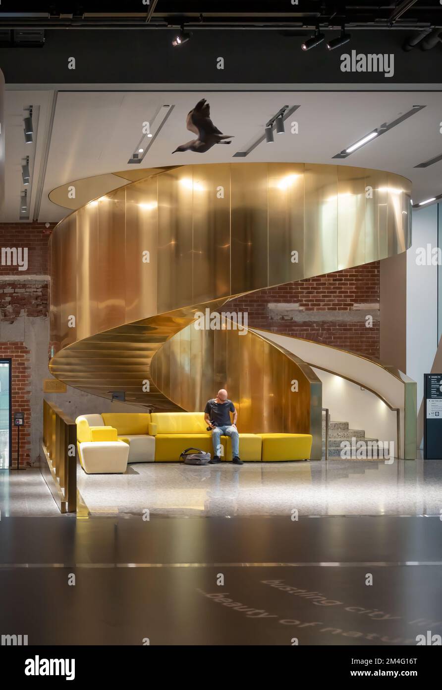 Perth, Australia - WA Museum Boola Bardip by OMA and Hassell Stock ...