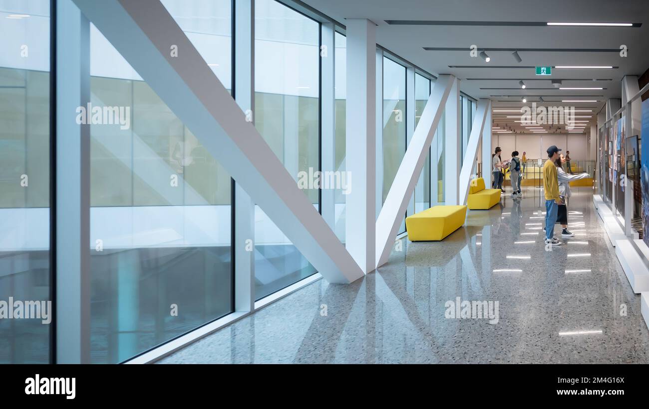 Perth, Australia - WA Museum Boola Bardip by OMA and Hassell Stock ...