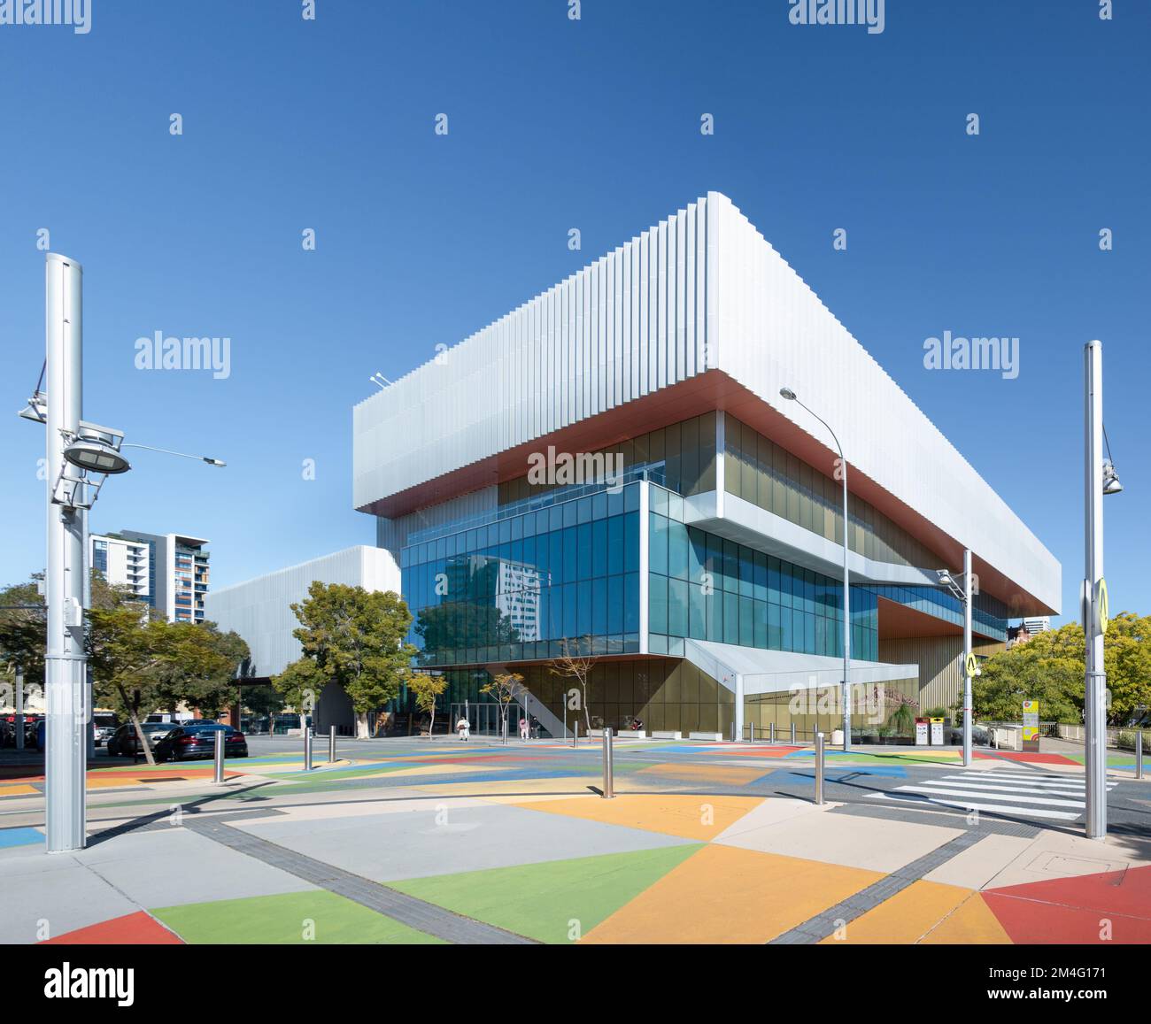 Perth, Australia - WA Museum Boola Bardip by OMA and Hassell Stock ...