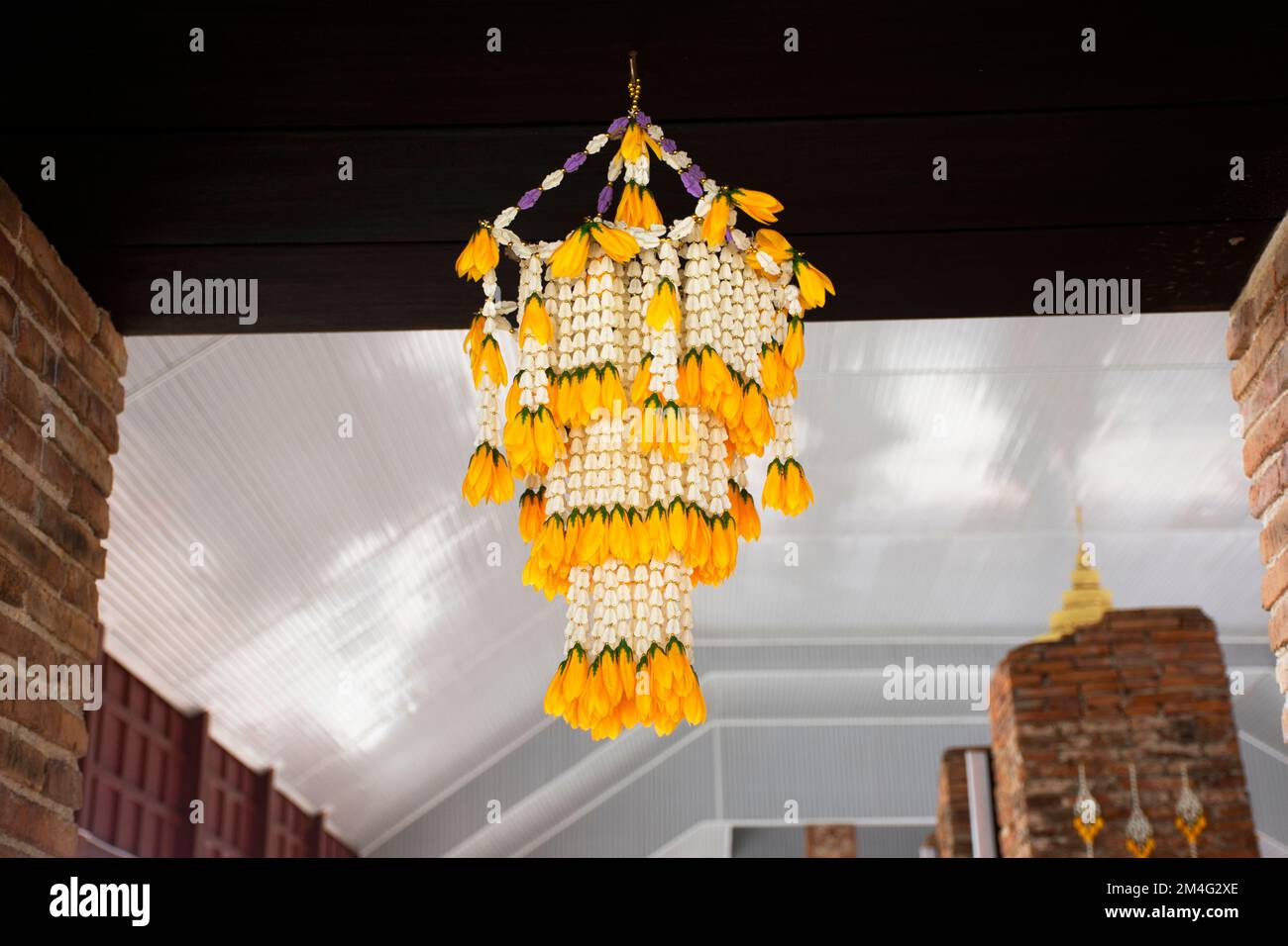 Phuang Malai mobile or traditional thai style hanging flowers garland ...