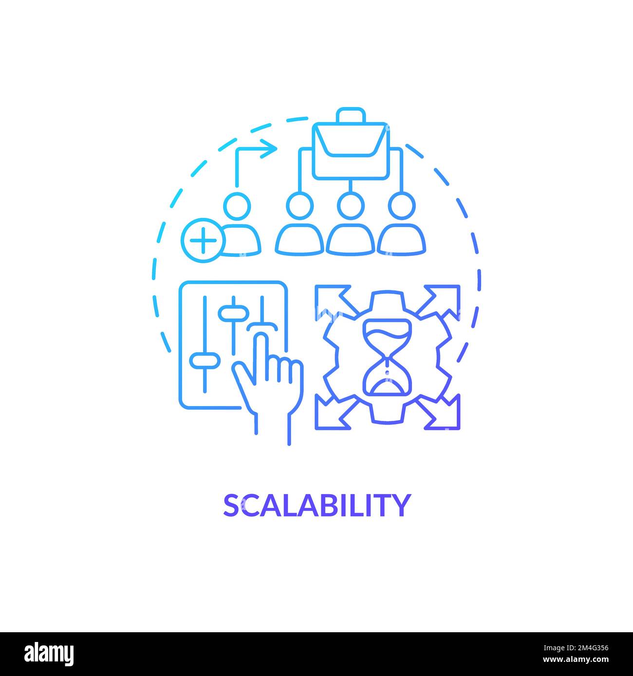 Scalability blue gradient concept icon Stock Vector Image & Art - Alamy Scalability blue gradient concept icon Stock Vector Image & Art - Alamy