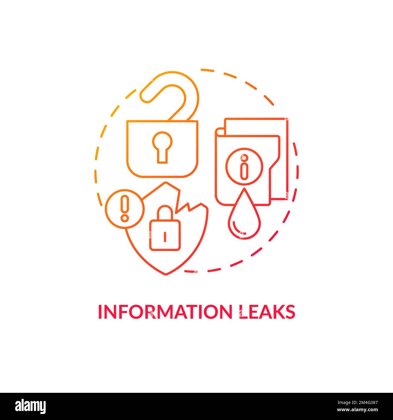Data leaks Stock Vector Images - Alamy