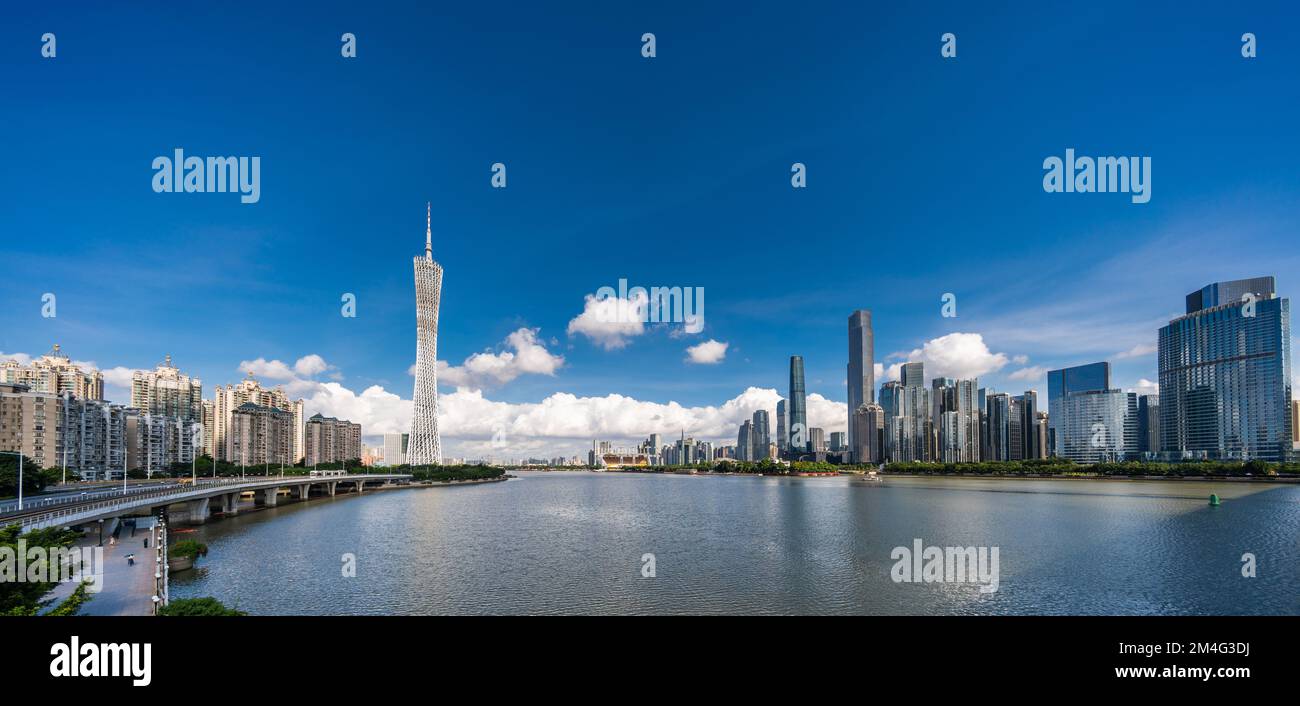 Aerial scenery guangzhou city hi-res stock photography and images - Alamy