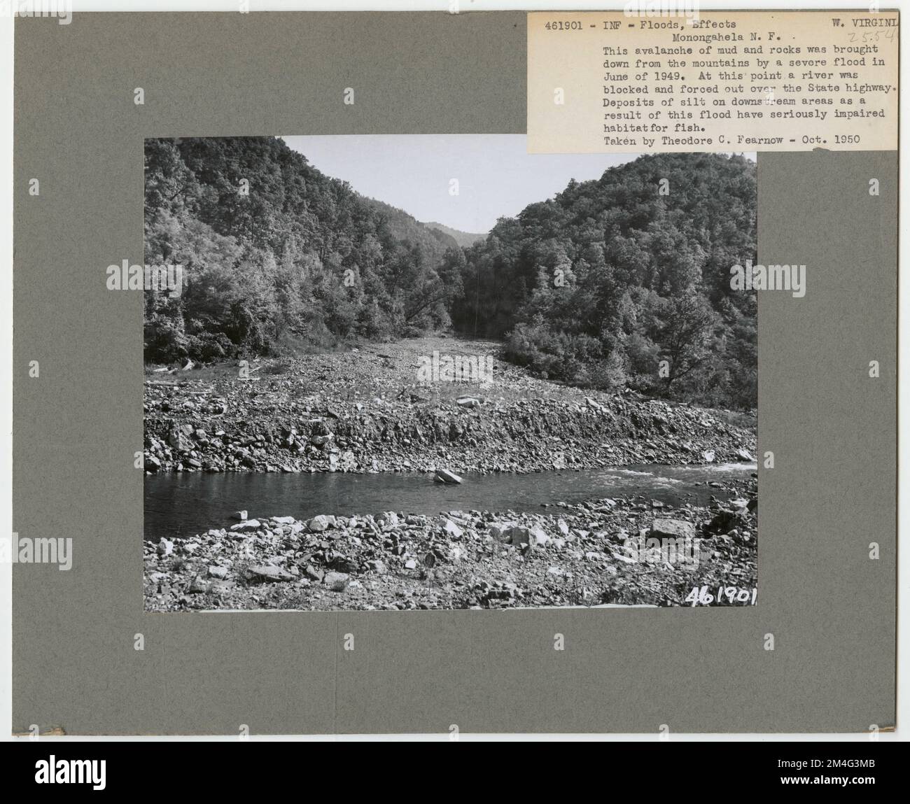 Flood Effects - West Virginia. Photographs Relating to National Forests ...