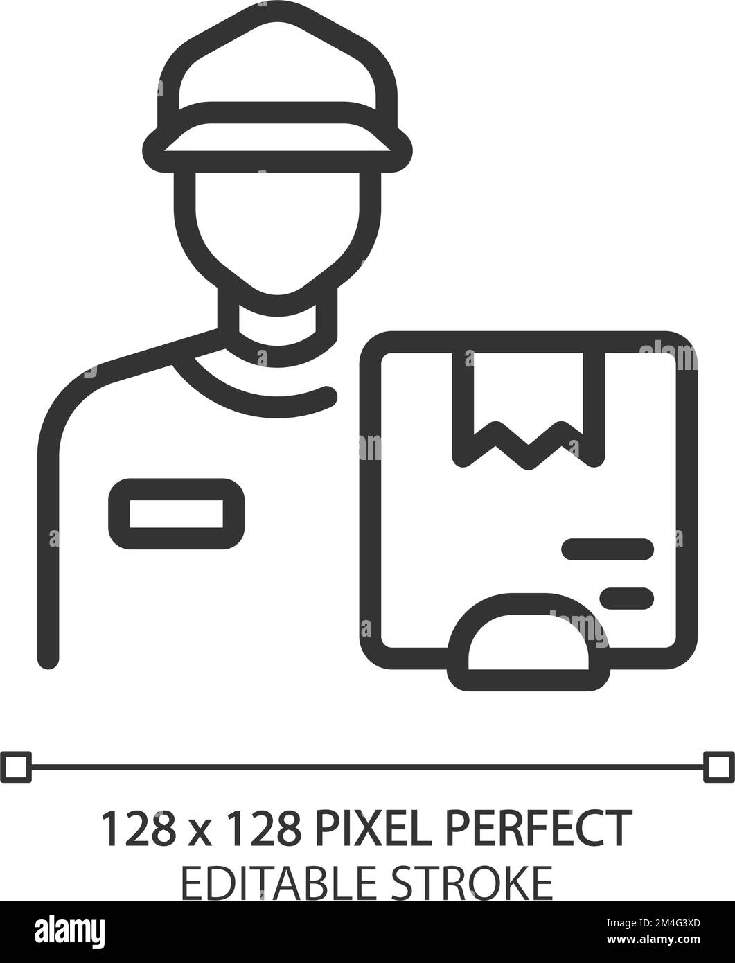 Courier item Black and White Stock Photos & Images - Alamy