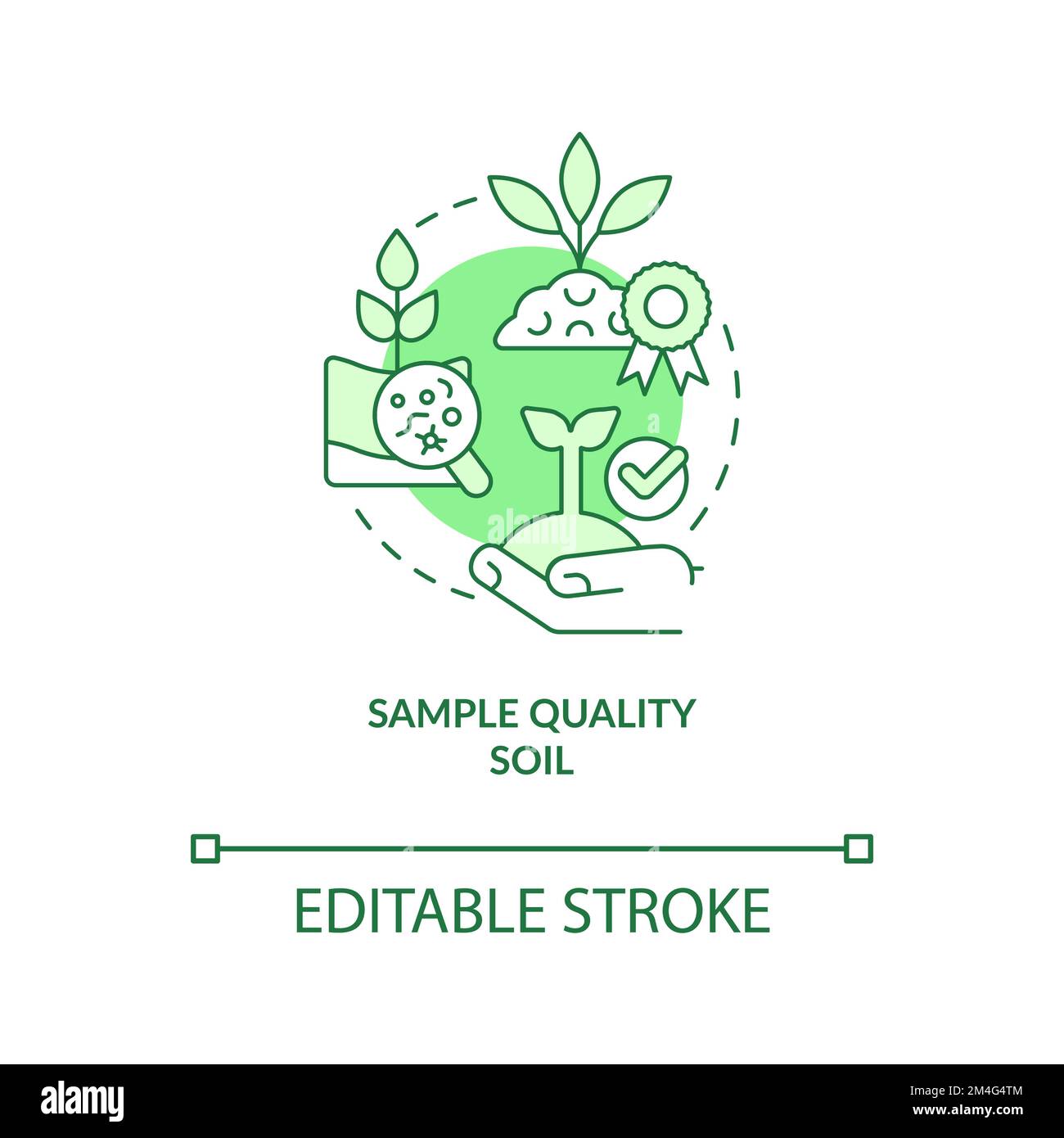 Soil sample Cut Out Stock Images & Pictures - Alamy