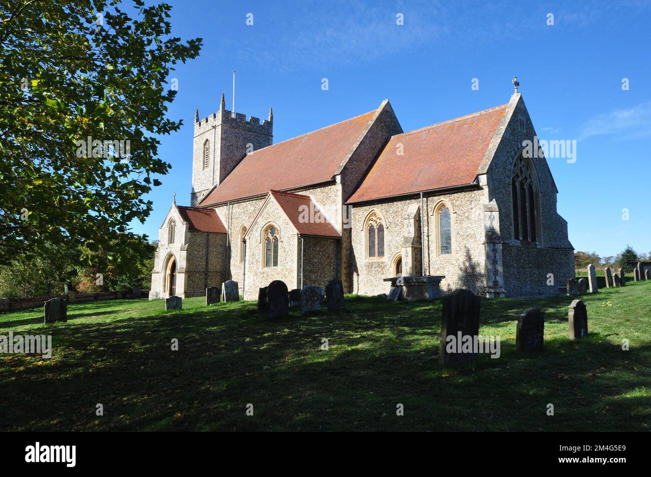 St Mary's church, East Bilney, Norfolk, England UK Stock Photo - Alamy