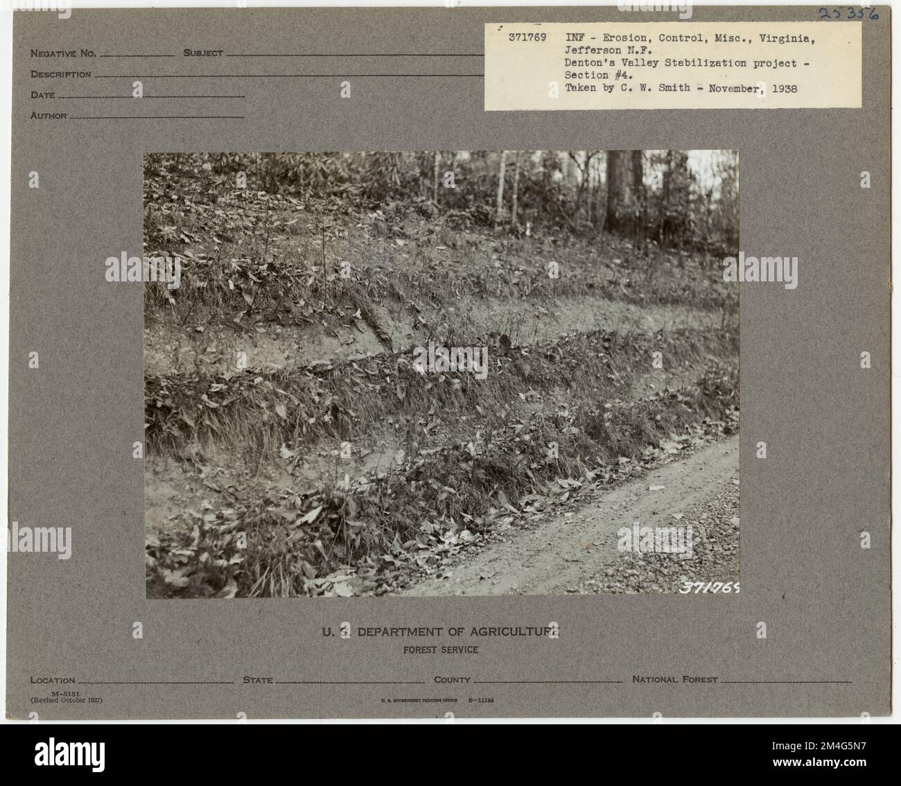 Construction Erosion Control - Virginia. Photographs Relating to ...
