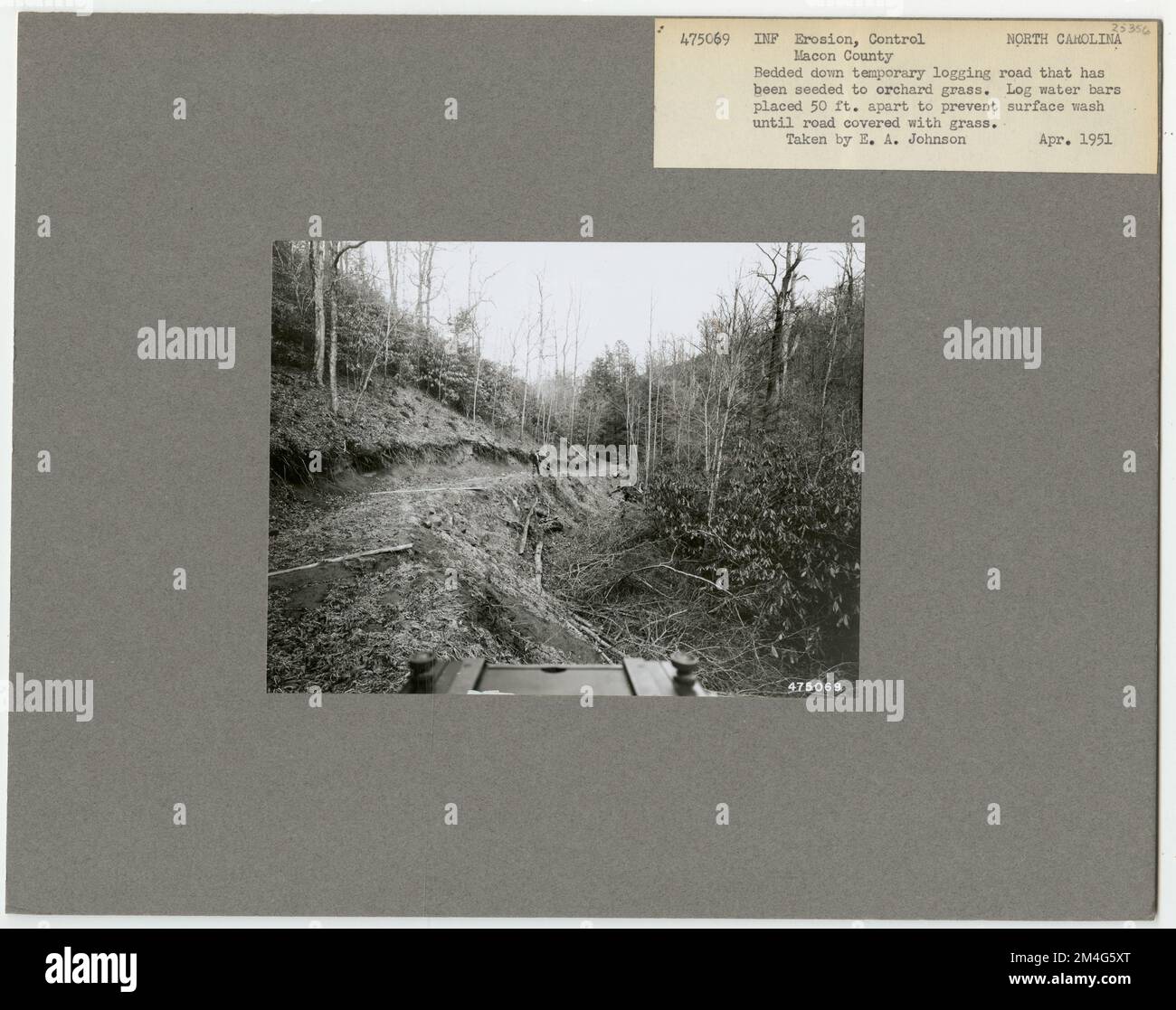 Construction Erosion Control - North Carolina. Photographs Relating to ...