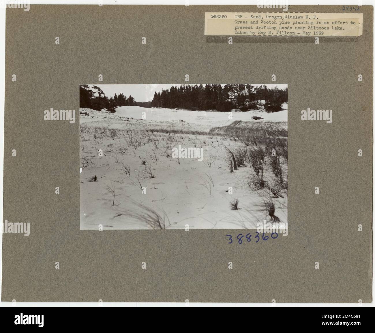 Wind Erosion Control - All States. Photographs Relating to National ...