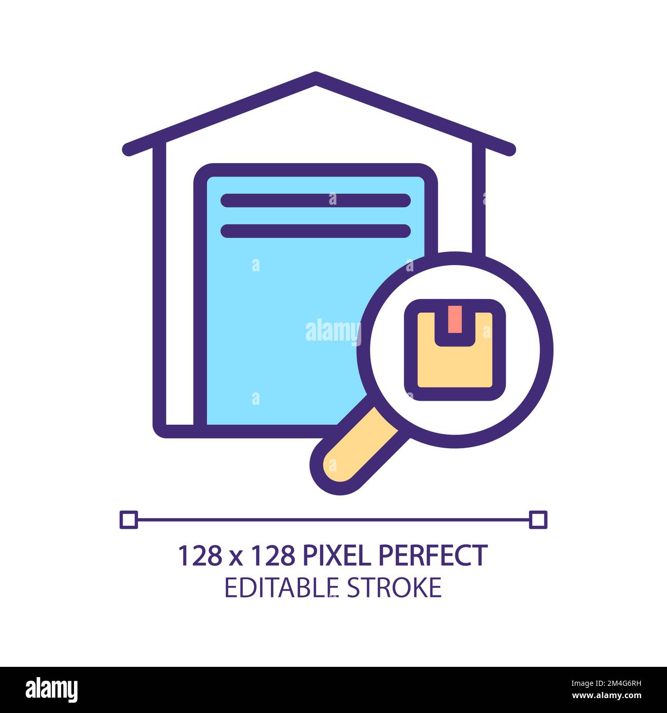 Inventory management pixel perfect RGB color icon Stock Vector Image ... Inventory management pixel perfect RGB color icon Stock Vector Image ...
