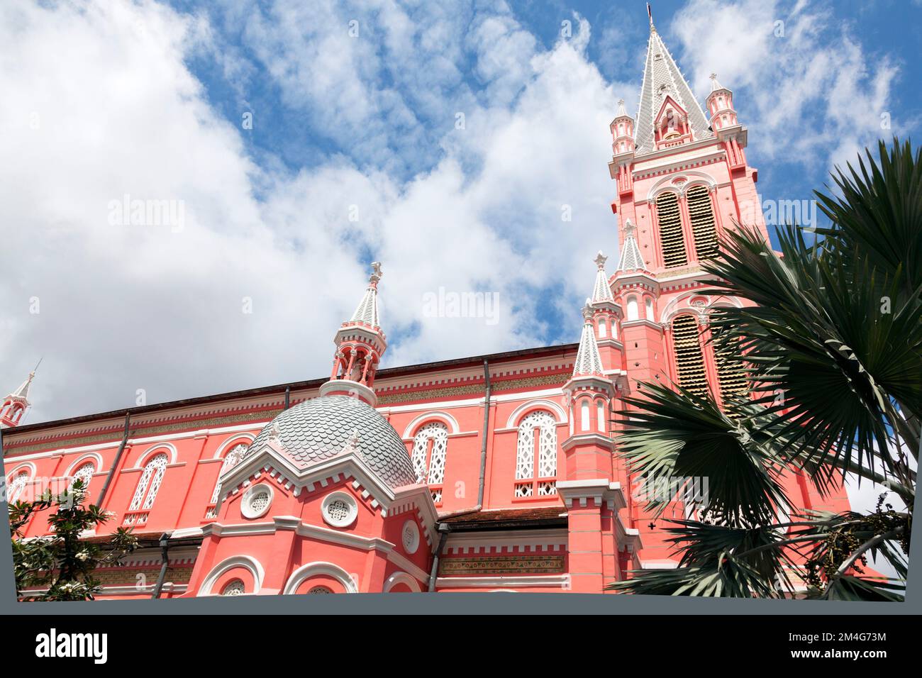 Tan Dinh Church, Saigon, Vietnam Stock Photo - Alamy