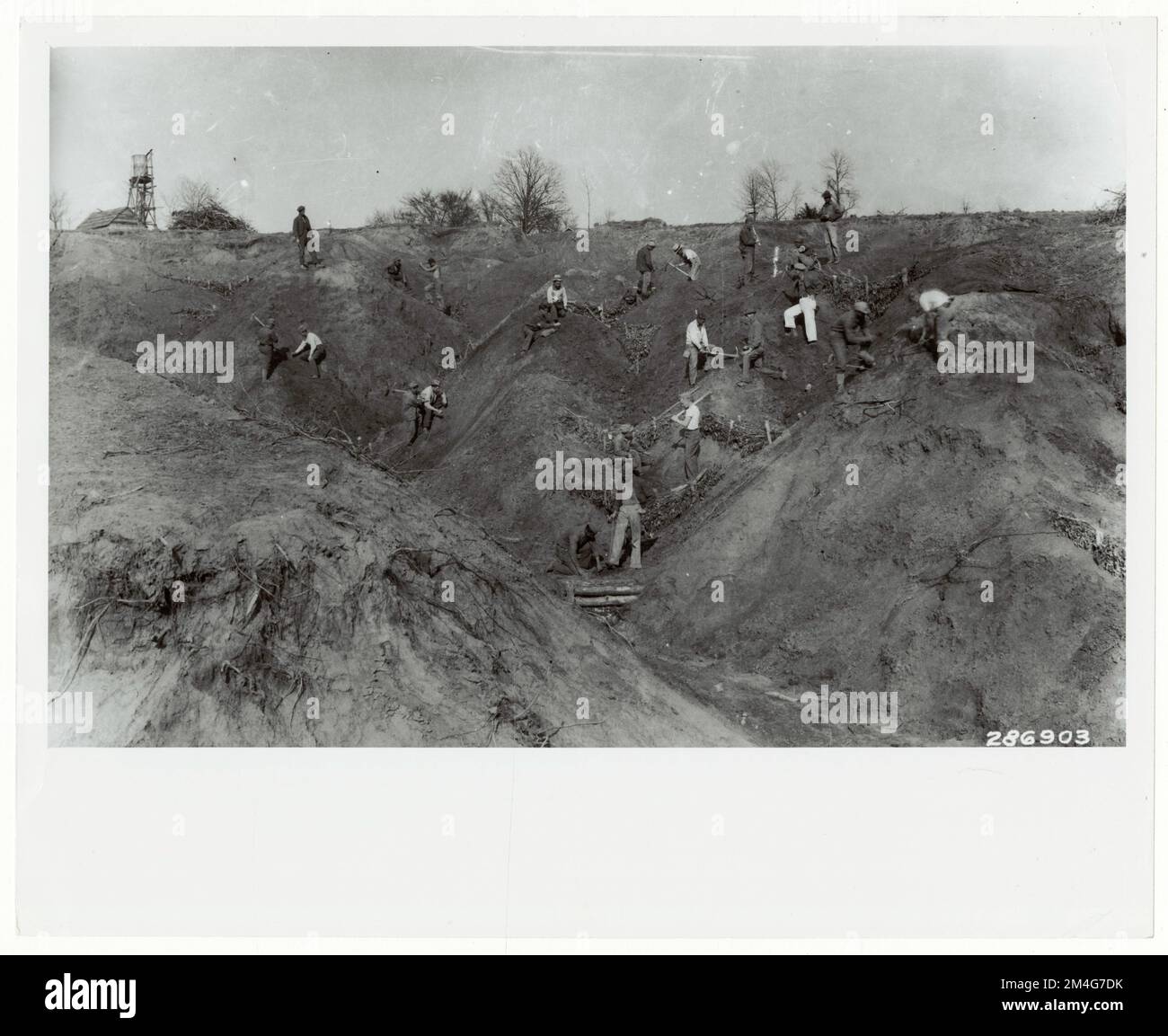 Erosion Control: Gully Plug - Michigan. Photographs Relating to ...