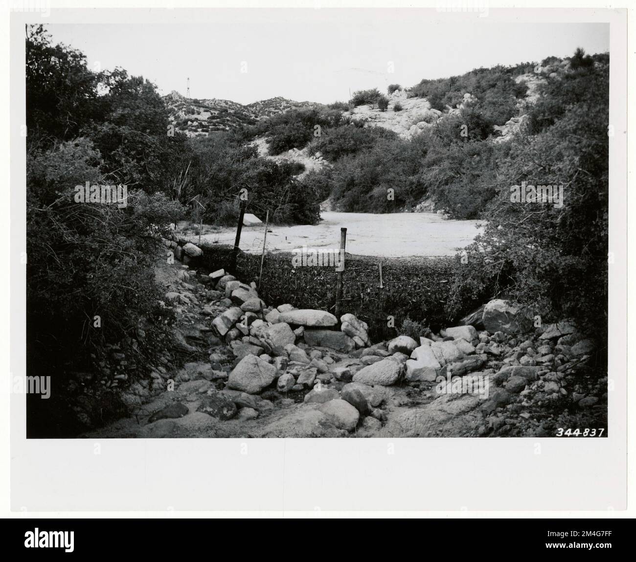 Erosion Control: Gully Plug - New Mexico. Photographs Relating to ...