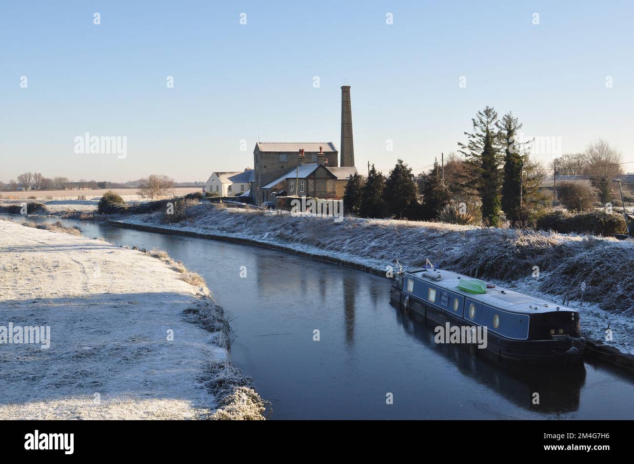 Stretham Old Engine on the Old West River/Great Ouse, Cambridgeshire ...