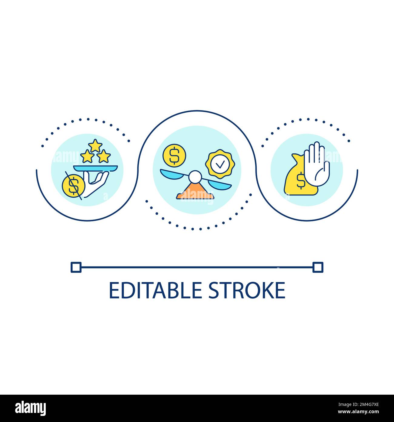 Customer feedback loop Cut Out Stock Images & Pictures - Alamy