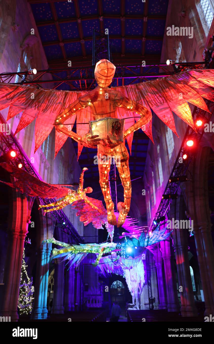 Festival of Angels, St. Mary's Church, Beverley, East Yorkshire Stock ...