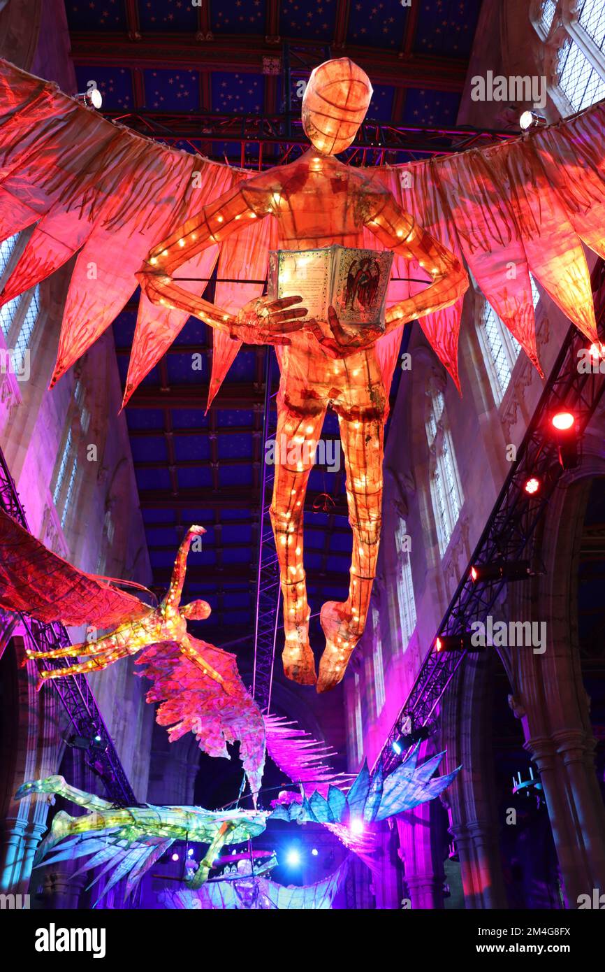 Festival of Angels, St. Mary's Church, Beverley, East Yorkshire Stock ...