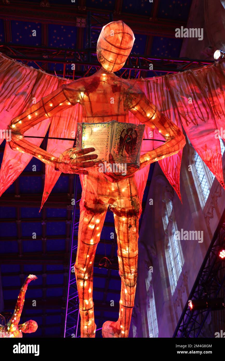Festival of Angels, St. Mary's Church, Beverley, East Yorkshire Stock ...