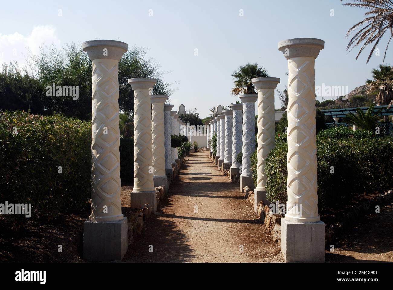 Greece, Dodecanese, Rhodes island Kallithea Italian era springs (part ...