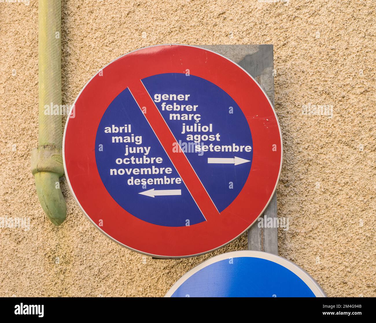 Halteverbot, Parkverbot, Januar bis Juni, Juli bis Dezember ...