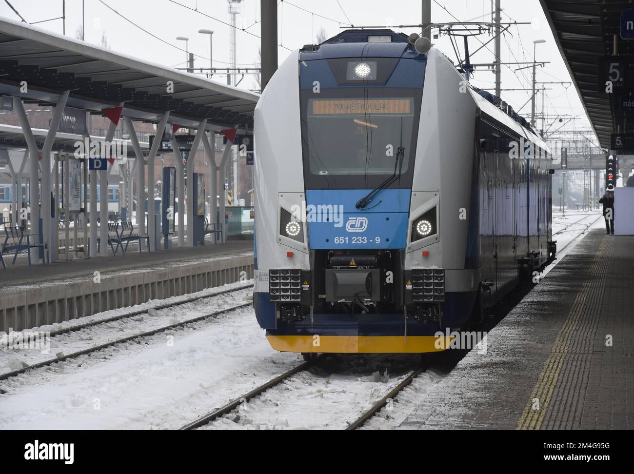 Olomouc, Czech Republic. 20th Dec, 2022. Presentation of new 650 ...