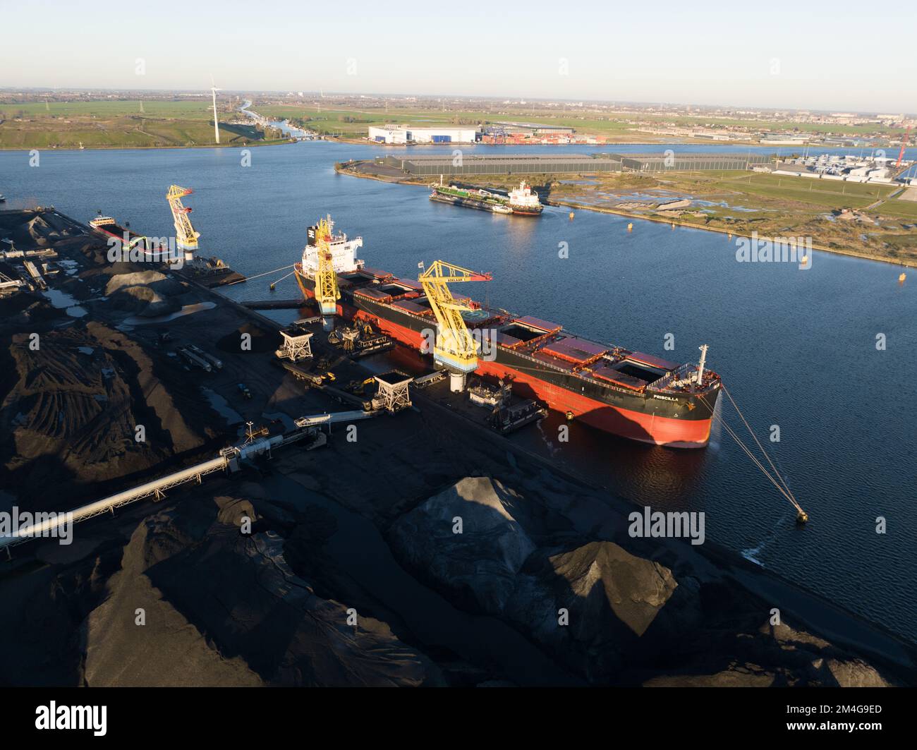 Amsterdam, 19th of November 2022, The Netherlands. Rietlanden Terminals ...