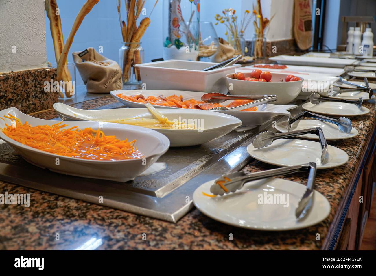 Buffet in a restaurant hi-res stock photography and images - Alamy