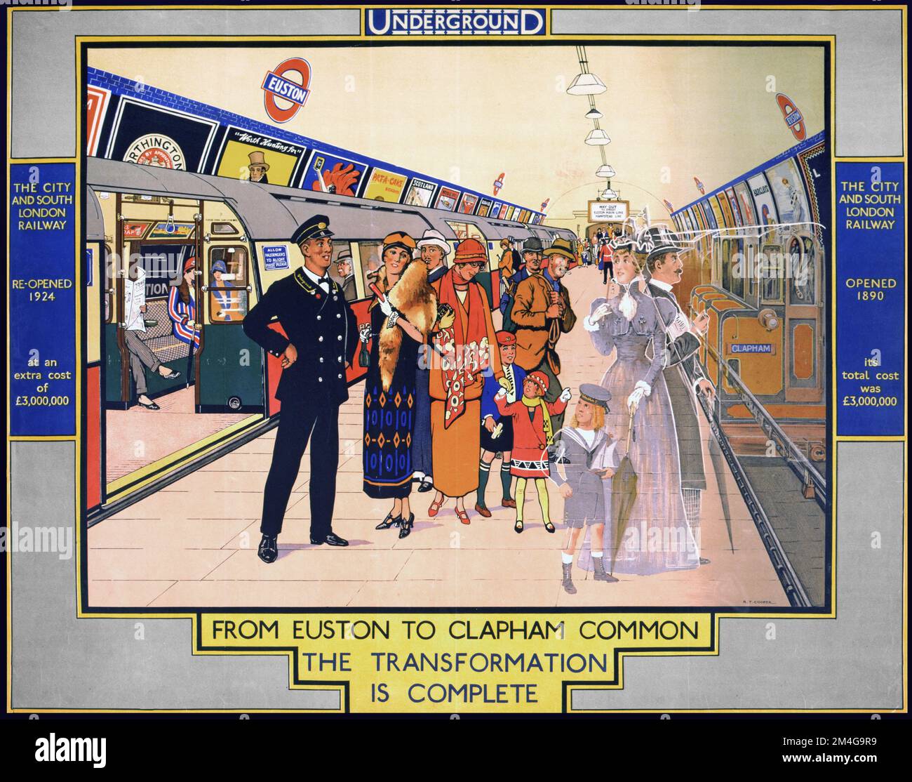 From Euston to Clapham Common - The transformation is complete ...