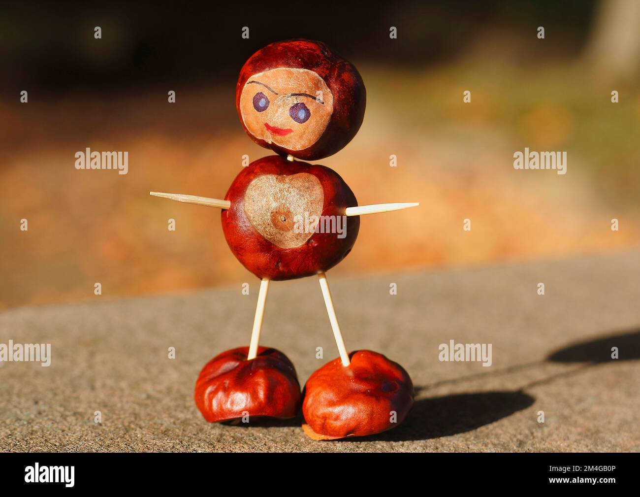 cute chestnut figure Stock Photo - Alamy