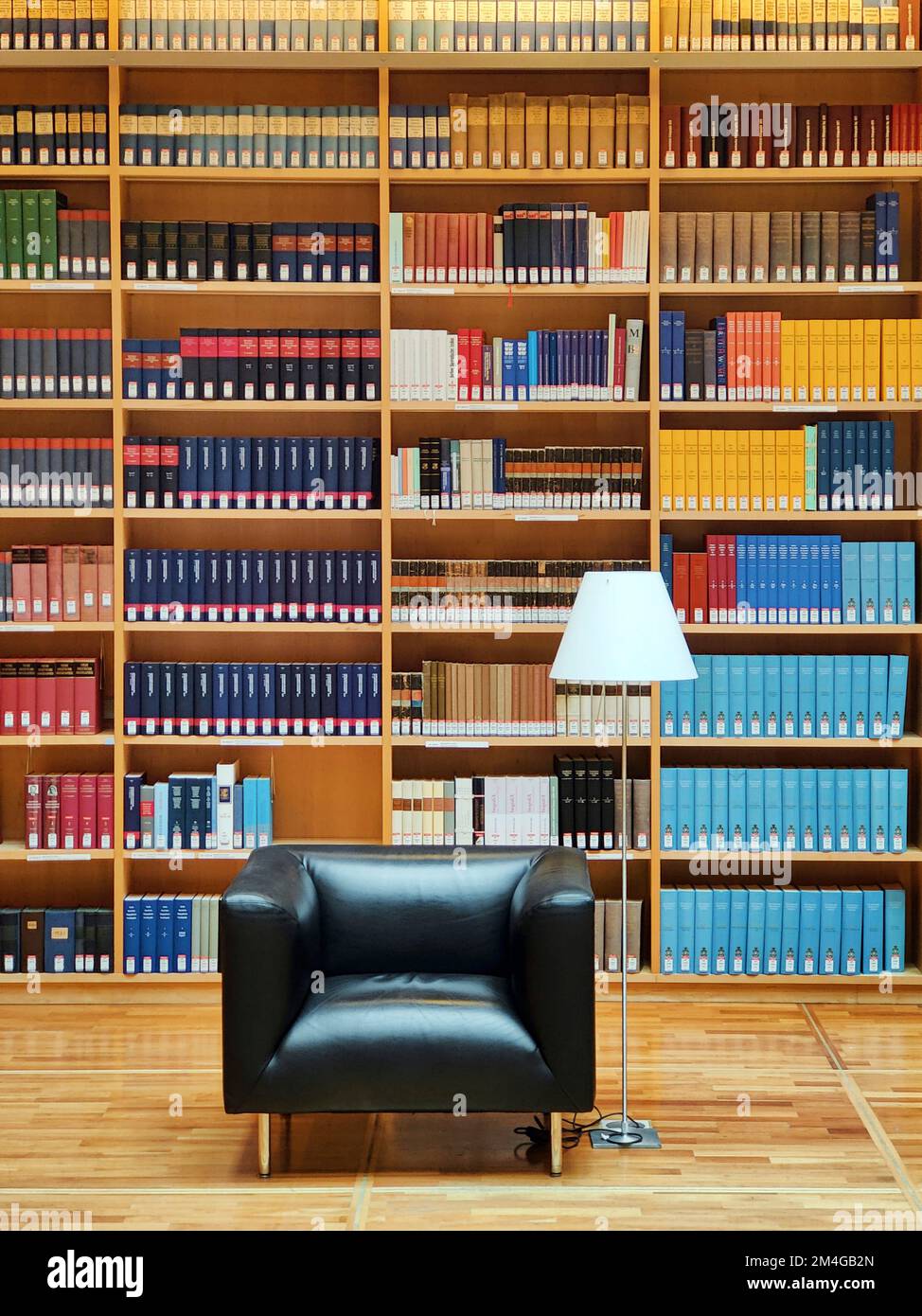 indoor cube library, Duchess Anna Amalia Library, Germany, Thueringen ...