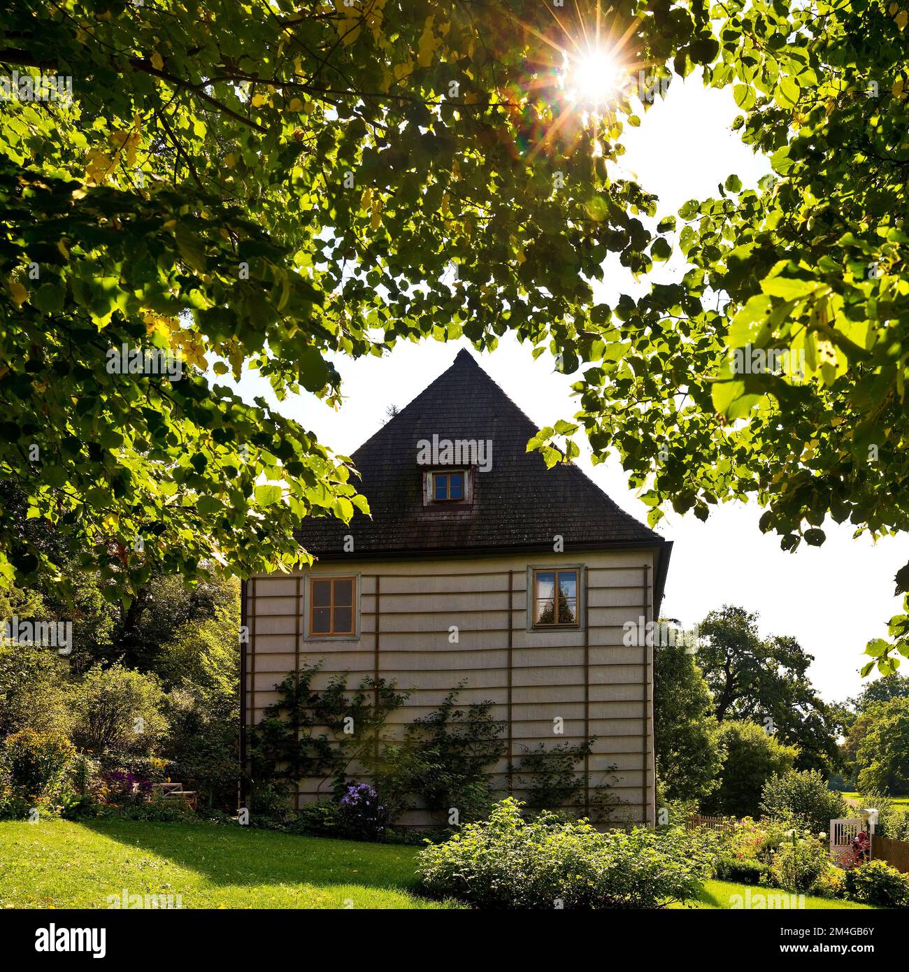Goethe's Garden House in the Park on the Ilm, Classical Weimar, UNESCO ...