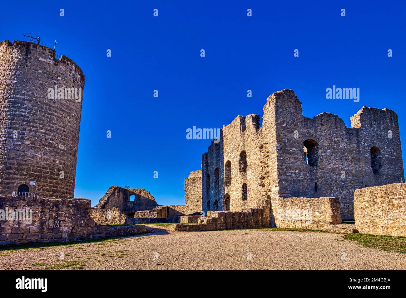 Wolfstein castle ruin, Germany, Bavaria, Oberpfalz Stock Photo - Alamy